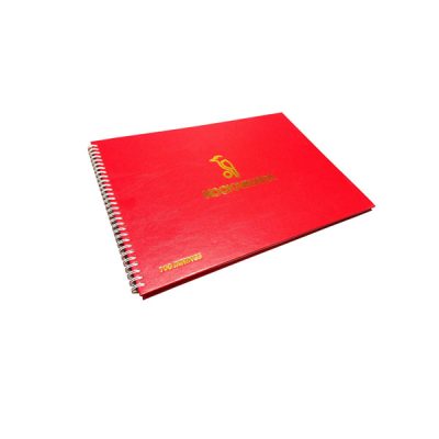 Kookaburra Cricket Scorebook Wirebound 100 Innings : Kent Cricket Direct